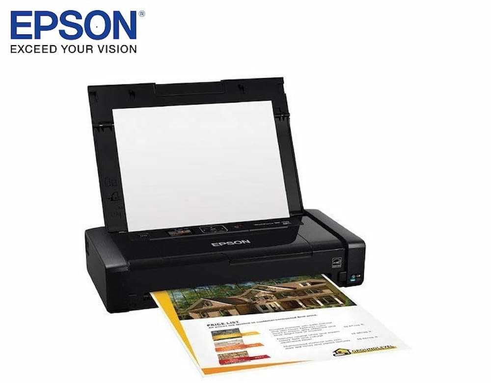 Epson WorkForce WF-100 Wi-Fi Inkjet Printer - Online at Best Price in ...
