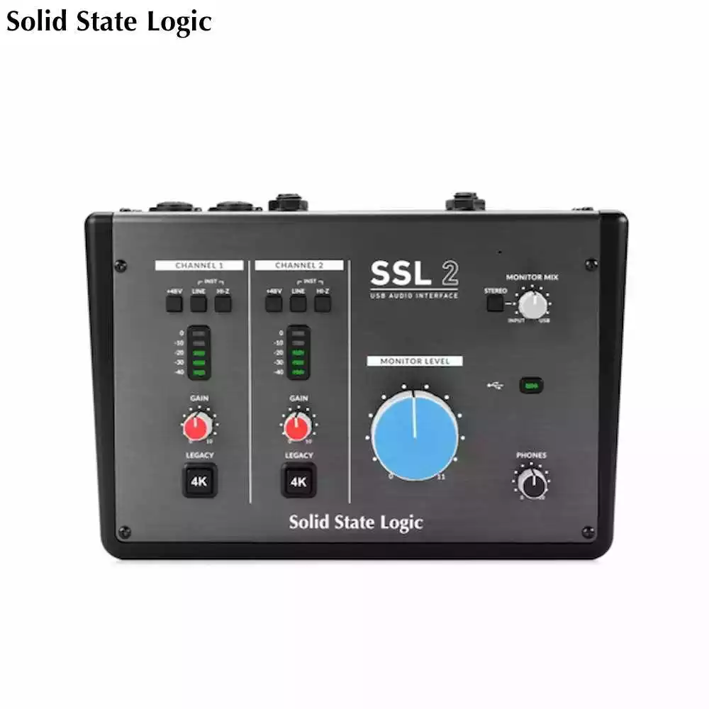 Solid State Logic SSL2 2x2 USB Audio Interface (Black) - Online at Best ...